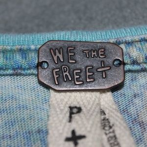 We The Free | Tops | Womens We The Free Shirt Med Large Metal Tag ...